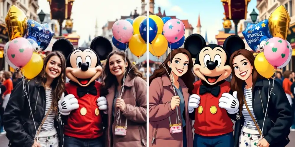 Disney Art Photo Effect – Turn Your Image into Cartoon Style Magic ...